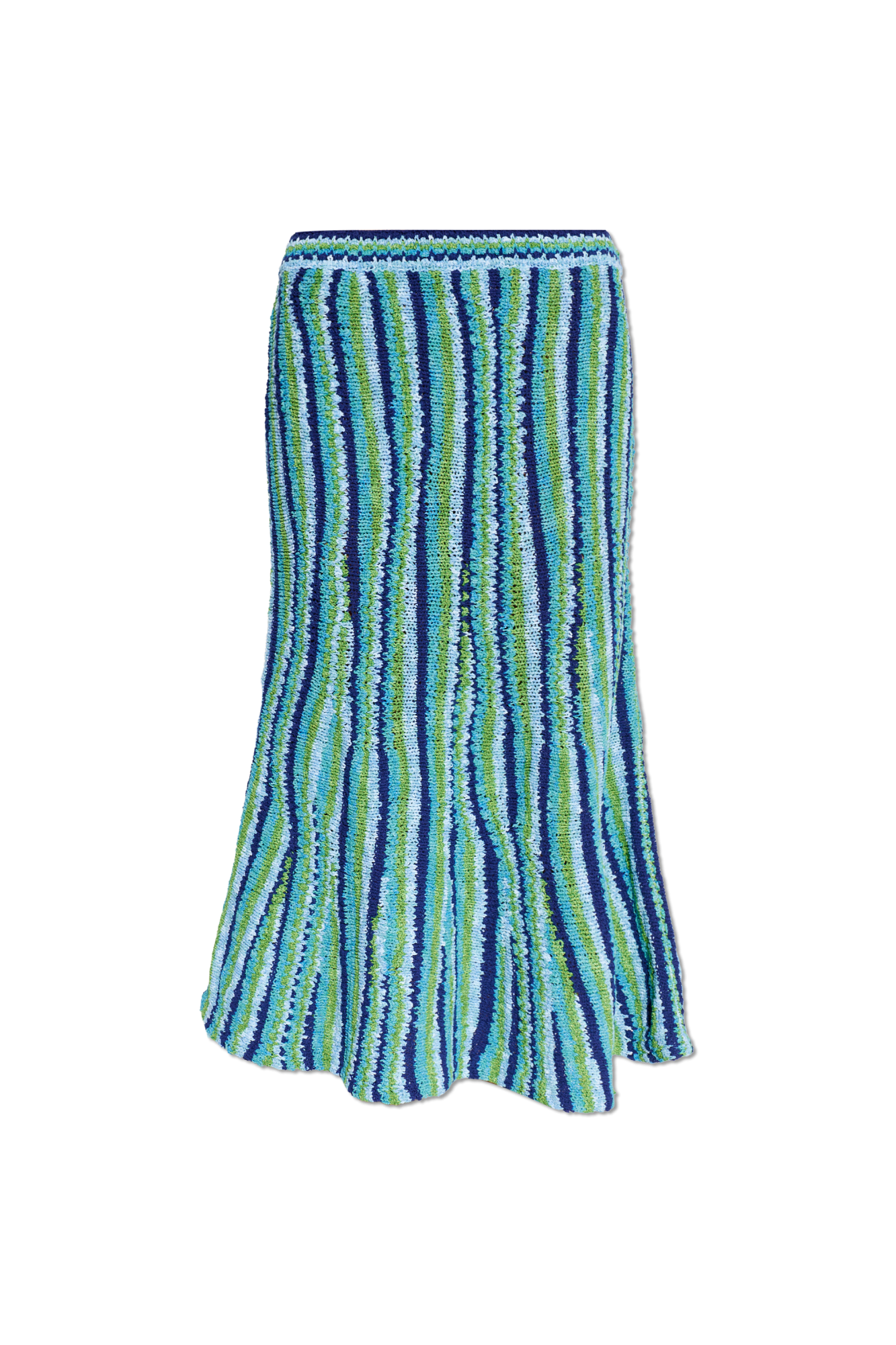 TORY BURCH Tory Burch Striped Midi Skirt